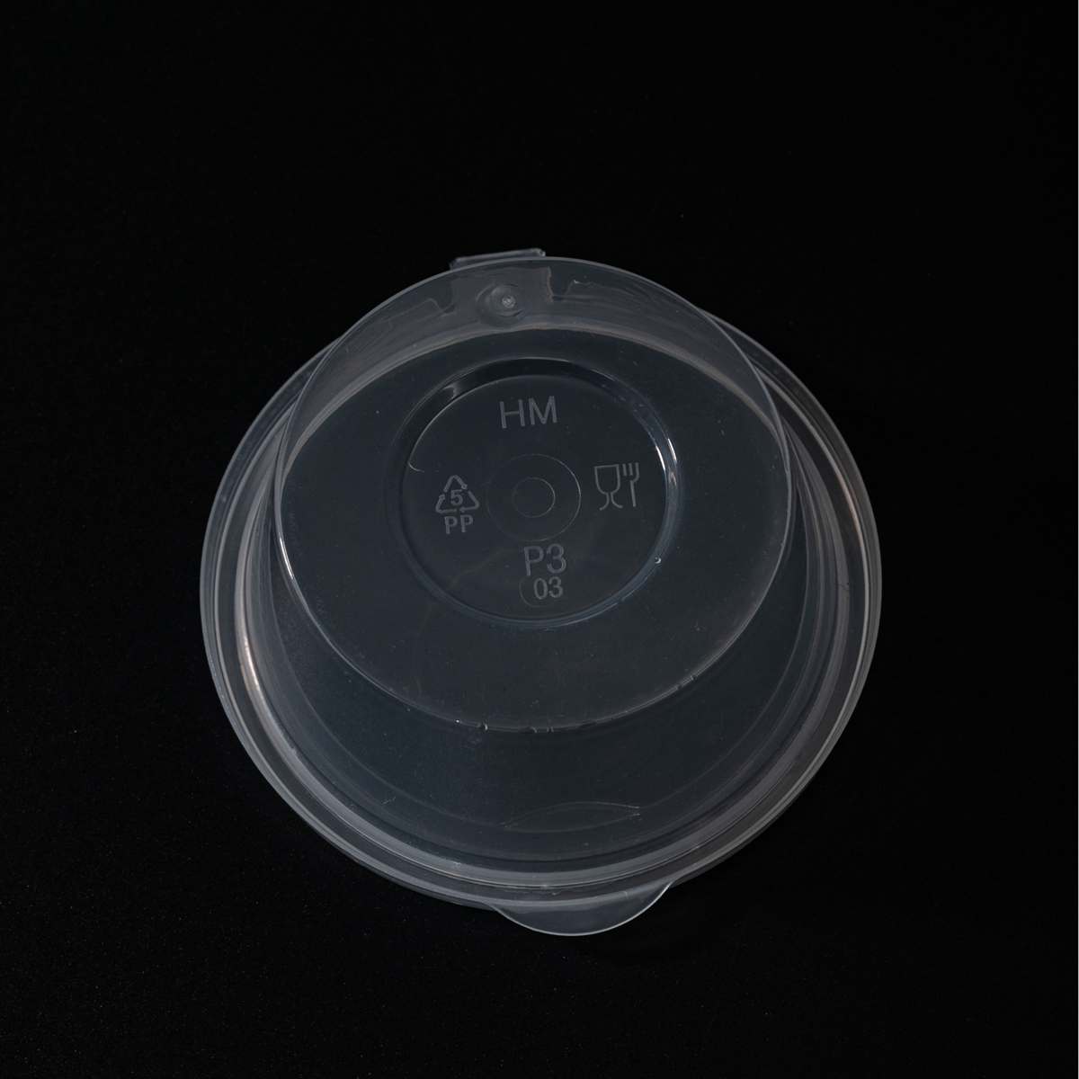 PP hinged portion cup